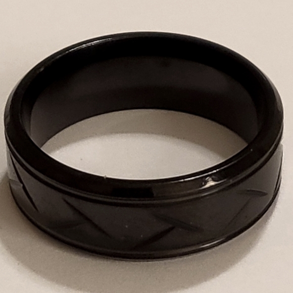 Chelles Boutique | Accessories | Mens Stainless Steel Slant T Black ...